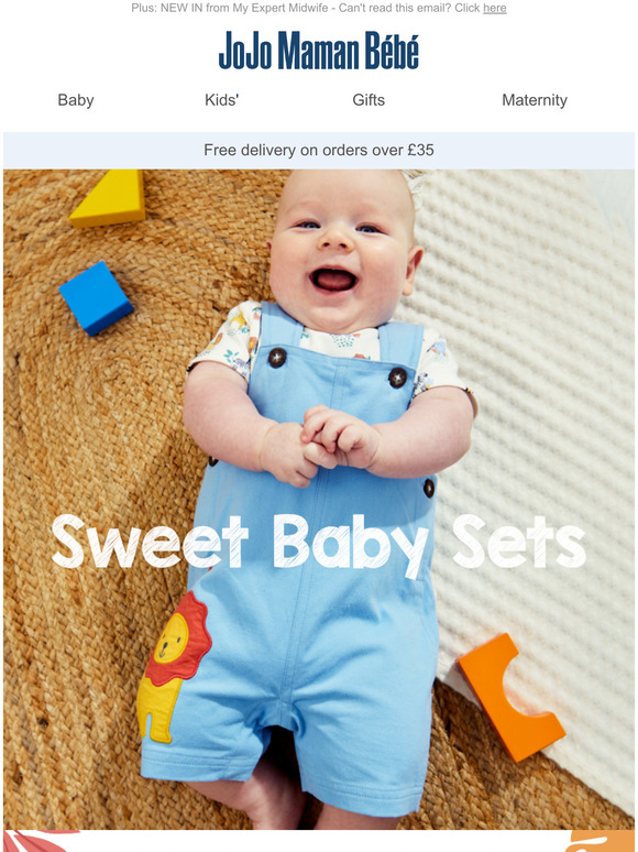 Jojo Maman Bébé: Our cutest baby sets yet... | Milled