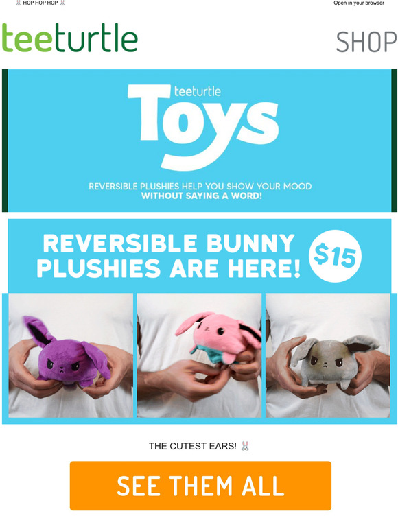 TeeTurtle: These NEW bunny plushies are earresistable! | Milled