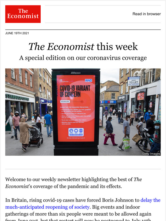 The Economist: The most dangerous SARS-CoV-2 mutation yet | Milled