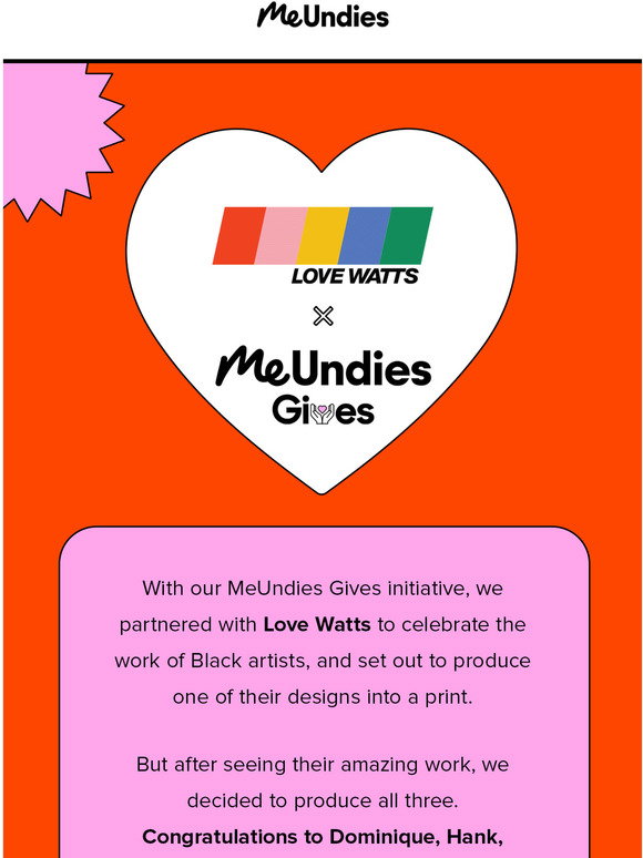 MeUndies: And Our Love Watts Winner is | Milled