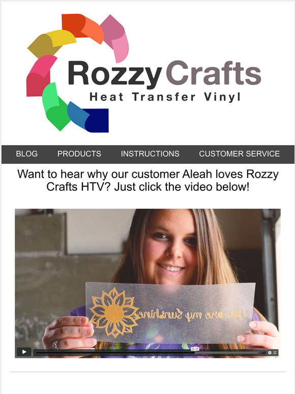 Rozzy Crafts Hear Why Aleah Loves Rozzy Crafts Milled