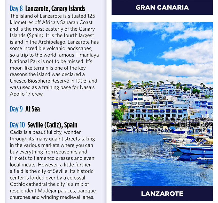 Cruise.co.uk: Hot Right Now! P&O Cruises Canary Islands & Madeira With ...