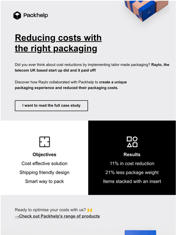 Packhelp: How Raylo reduced their packaging costs by 11% | Milled