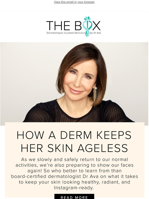 The Box by Dr. Ava: How does Dr Ava keep her skin looking so young ...