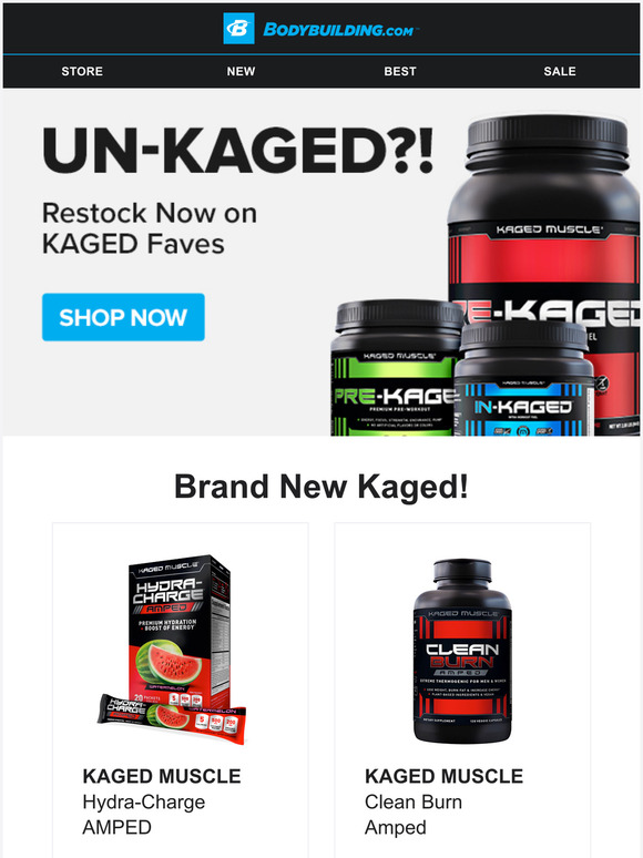 Bodybuilding: NEW Kaged Muscle Hydra Charged! | Milled