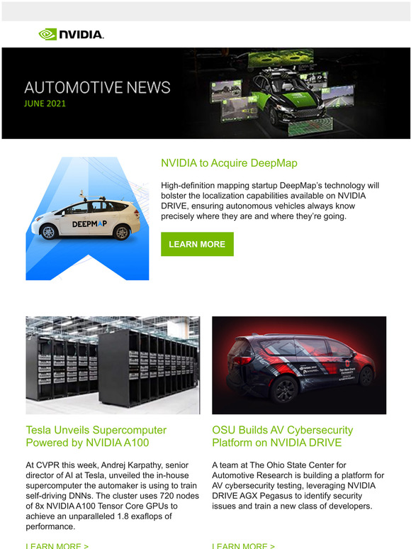 Nvidia: NVIDIA DRIVE Blazes New Trails with DeepMap | Milled