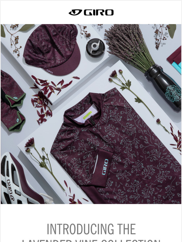 Giro: Draw Lines in the Lavender Vine Collection | Milled