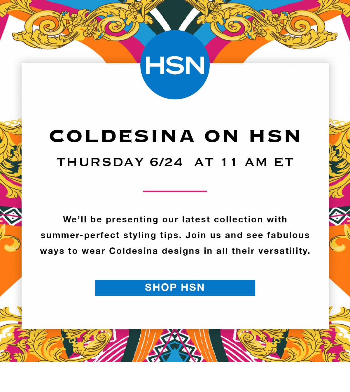 Coldesina Designs: On HSN Thursday: How to Wear Our New Styles | Milled