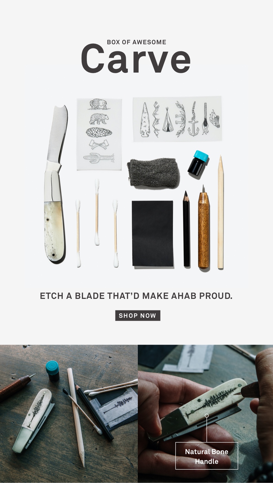 Bespoke Post: Caution: Sharp Objects Inside | Milled