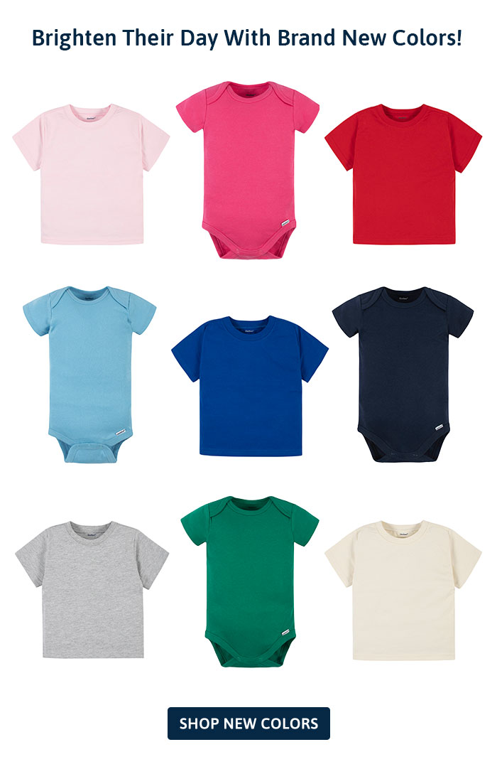Gerber Childrenswear: Introducing New Colors | Milled