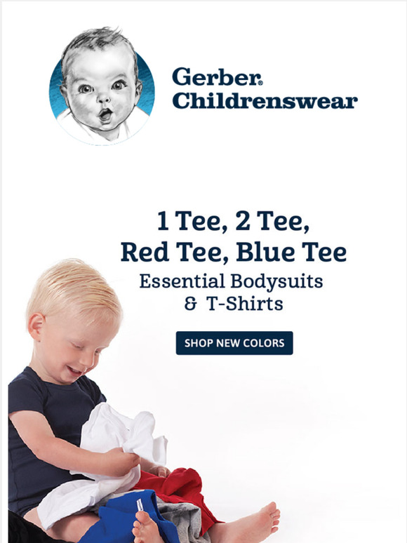 Gerber Childrenswear: Introducing New Colors | Milled