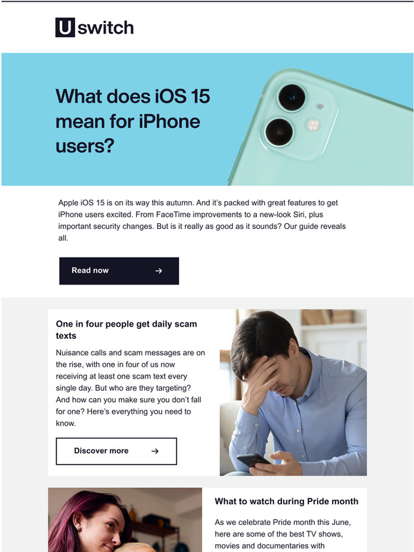 uSwitch: 5 new iOS features for your iPhone | Milled