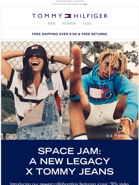 Tommy Hilfiger: SPACE JAM: A NEW LEGACY X TOMMY JEANS | Milled