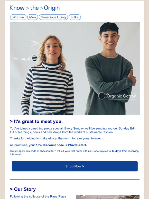 Know The Origin: You've Joined Something Special | Milled