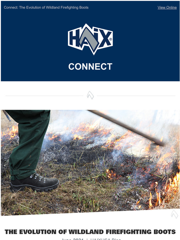 Haix: The Evolution of Wildland Firefighting Boots | Milled