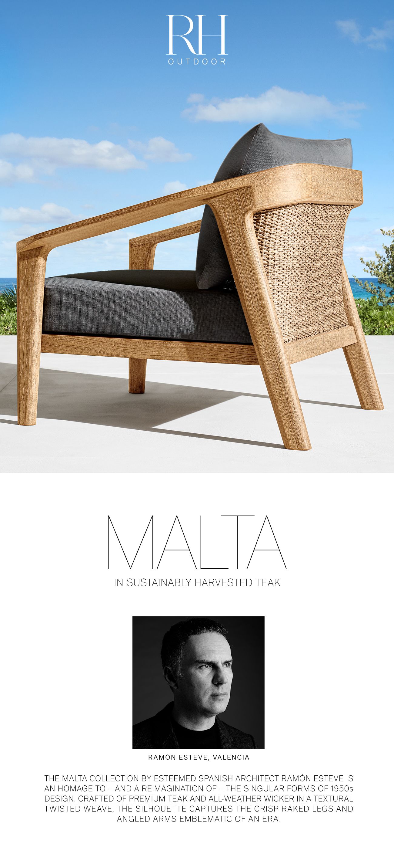 Restoration Hardware: Discover the Malta & Sebastian Outdoor ...