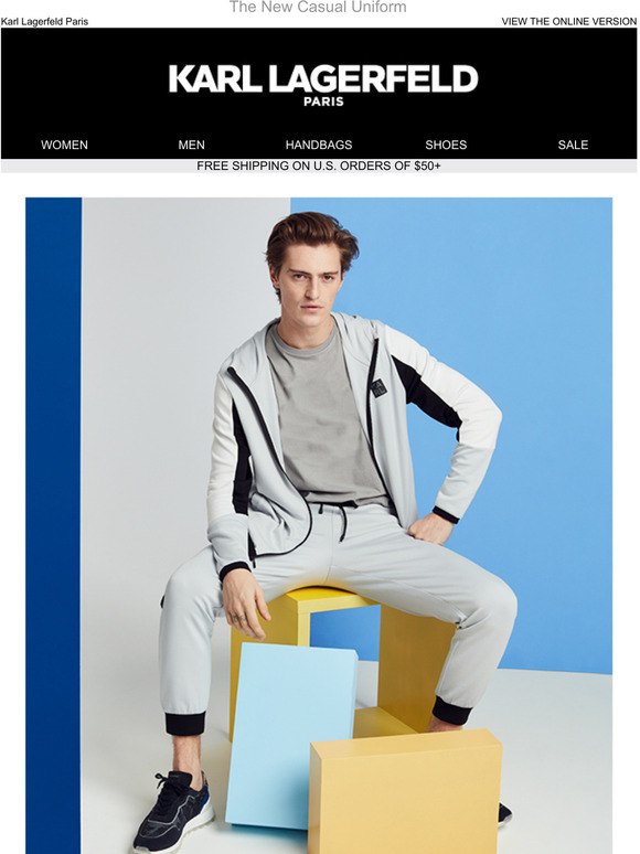 Karl Lagerfeld: Match Point: Tracksuits for Him & Her | Milled