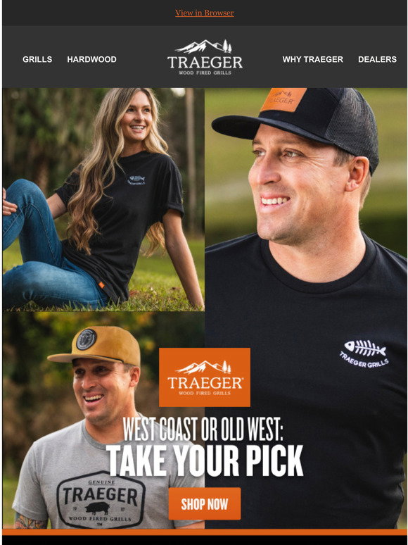 Traeger Grills: Hot Off the Grill: NEW Traeger Apparel | Milled