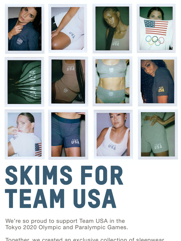 SKIMS: SKIMS for Team USA | Milled