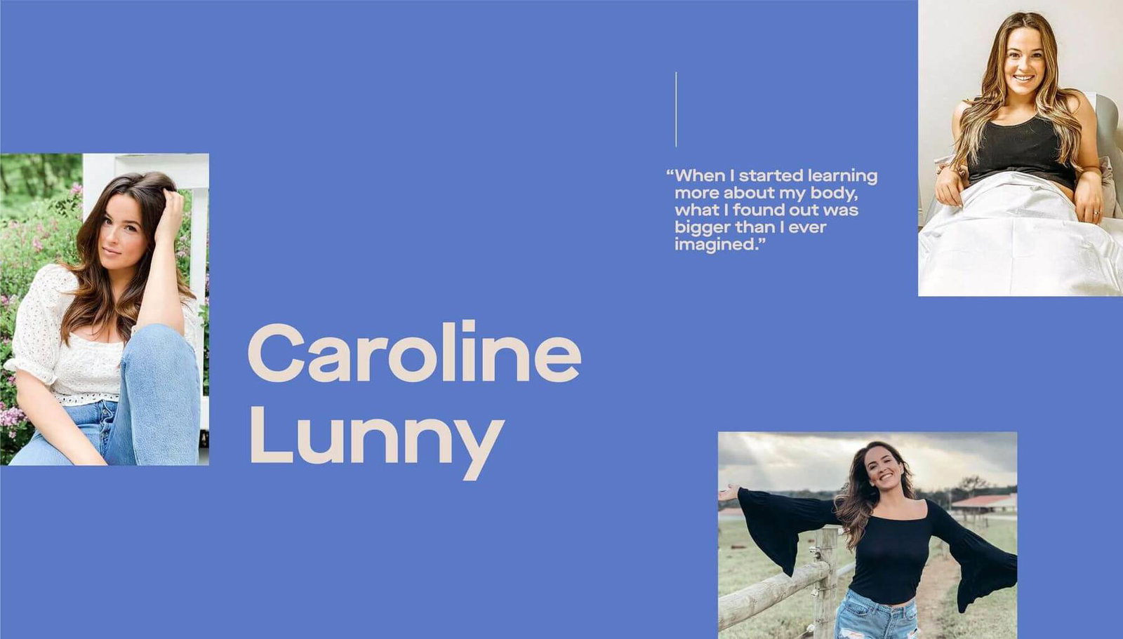 Modern Fertility: The Bachelor's Caroline Lunny on learning she had low ...