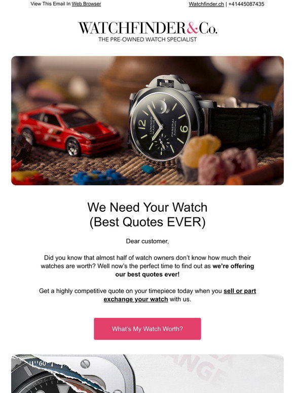 Watchfinder: We Need Your Watch (Best Quotes EVER) | Milled