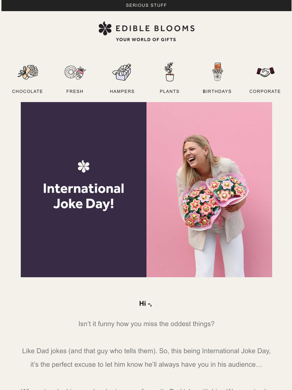 Edible Blooms: Missing those Dad jokes? | Milled