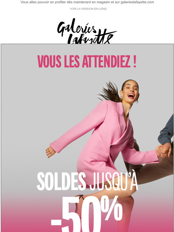 Galeries Lafayette: Enfin les soldes ! | Milled
