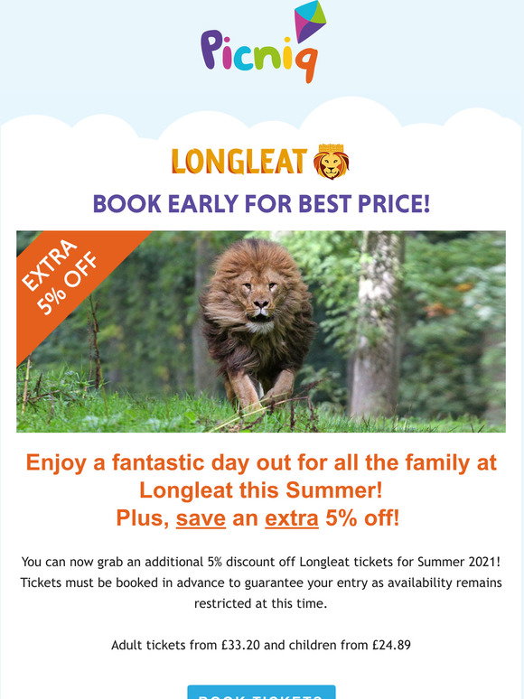 Picniq: 4 Reasons to visit Longleat this Summer! | Milled