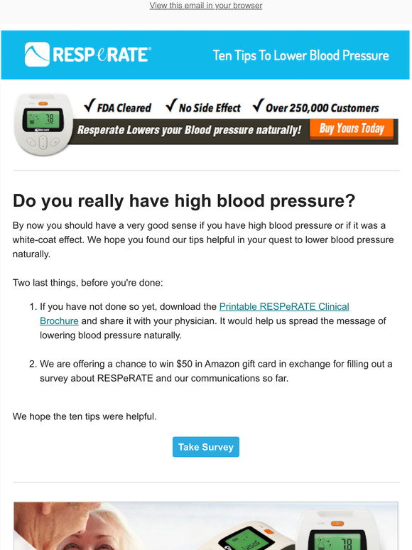 Resperate: Tip #10 - Do you really have high blood pressure? | Milled