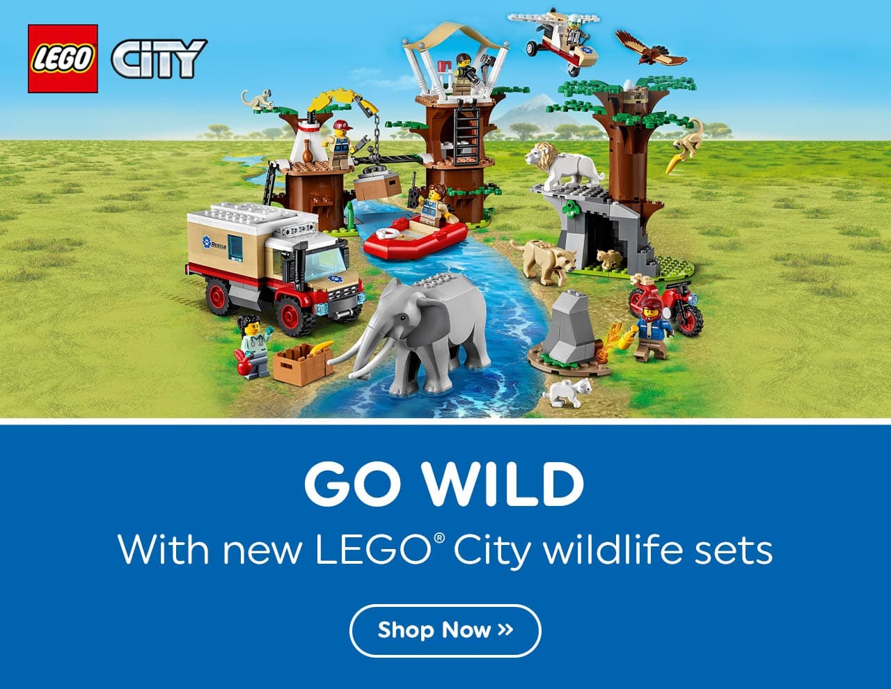 Smyths Toys: Go wild with new LEGO City Wildlife sets | Milled