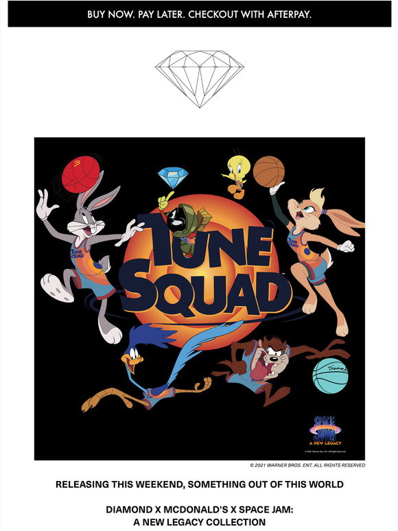 Diamond Supply Co.: First Look: Diamond x McDonald's x SPACE JAM | Milled