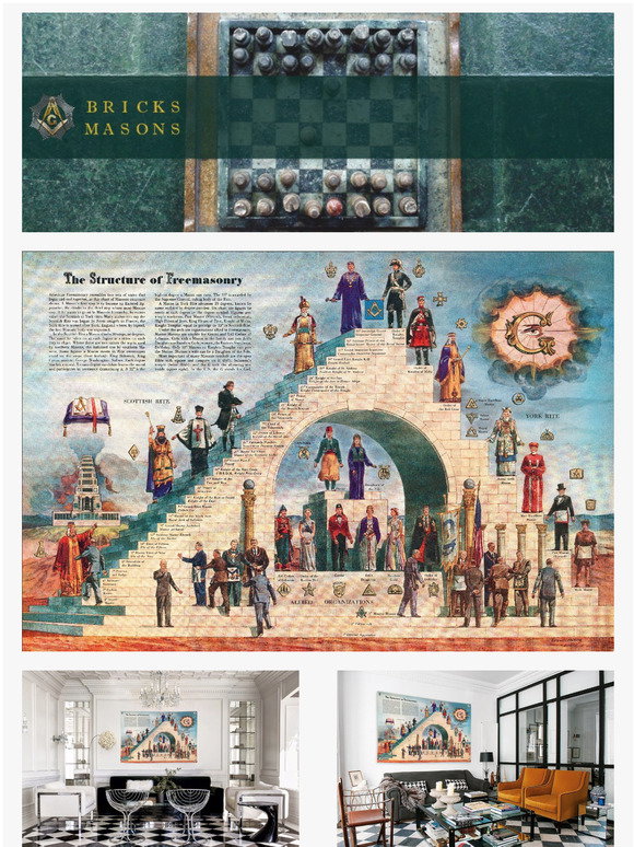 Bricks Masons: The Structure Of Freemasonry | Milled