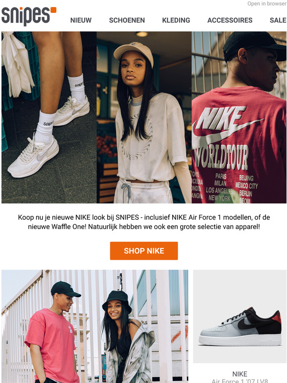 Snipes: NIKE Summer Looks bij SNIPES | Milled