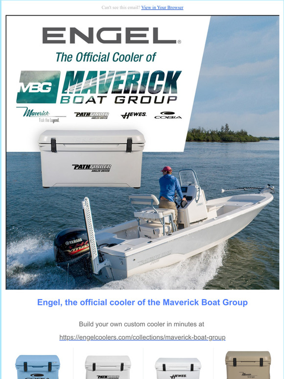 Engel Coolers: Engel Coolers, the official cooler of Maverick Boat ...