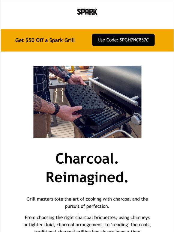Spark Grills: Charcoal Reimagined | Milled