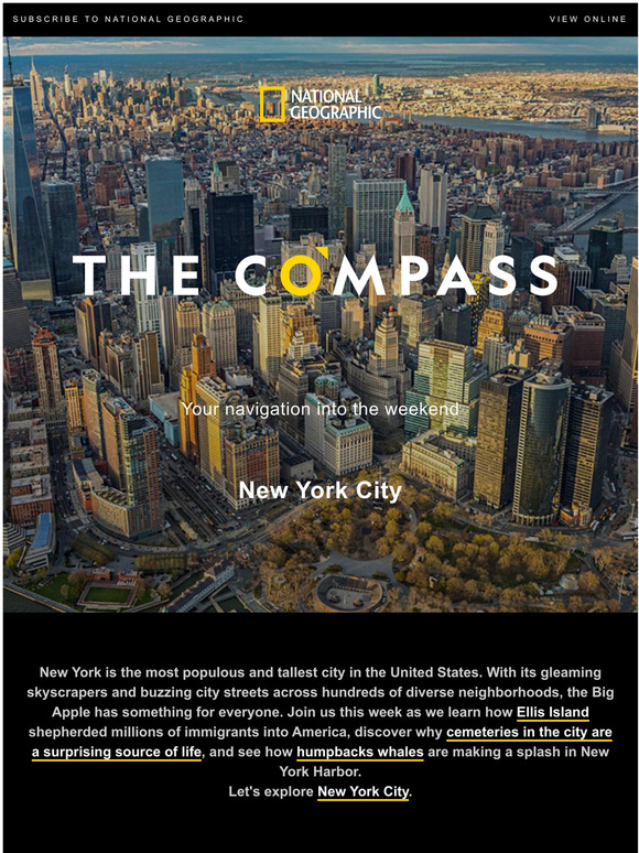 National Geographic: The Compass: New York City | Milled