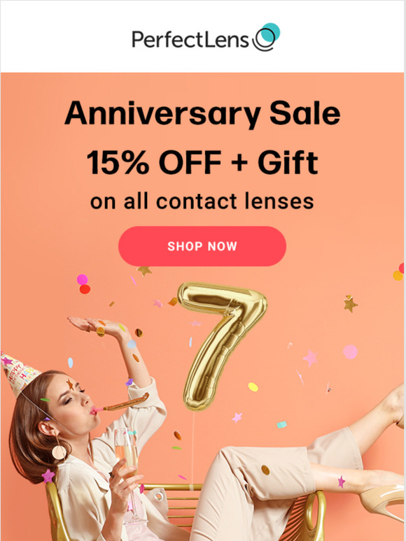 PerfectLens: 15% OFF on contact lenses + Special gift | Milled