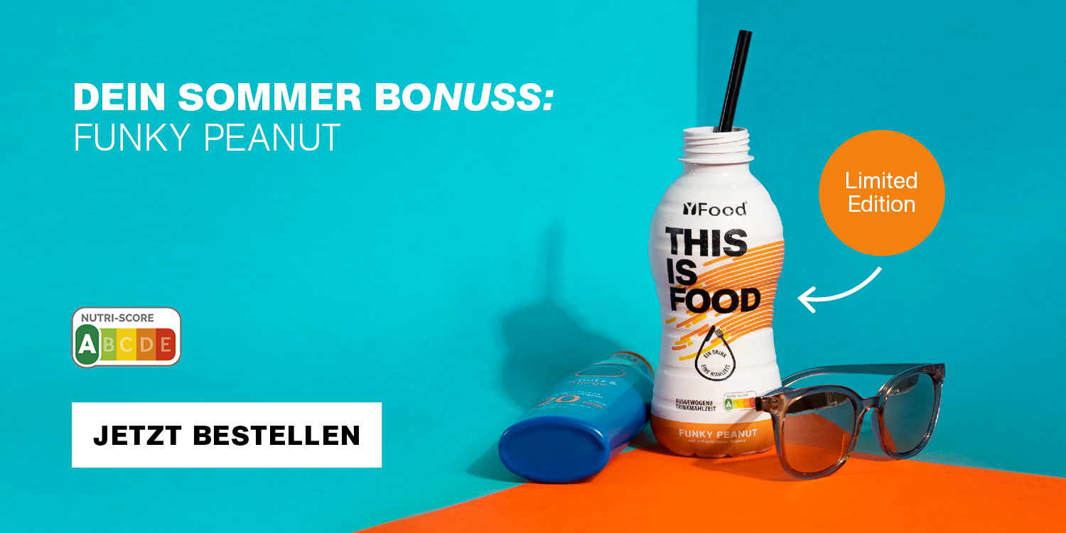 yfood: Die neue Sommersorte: Funky Peanut! | Milled