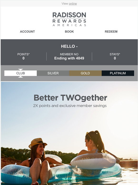 Radisson: 2X points and flexible savings make your next get together ...
