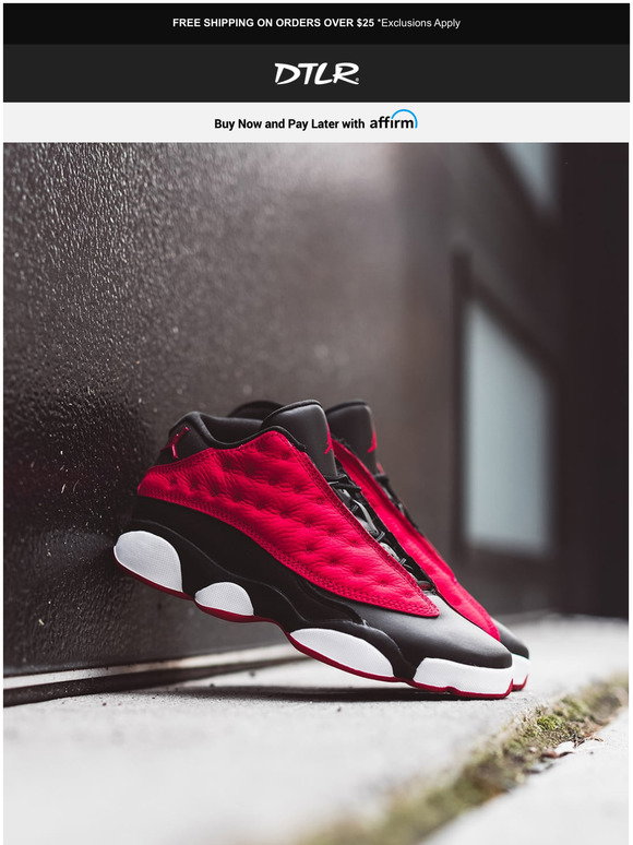 DTLR: Jordan 13 Low 'Very Berry' | Now Available | Milled