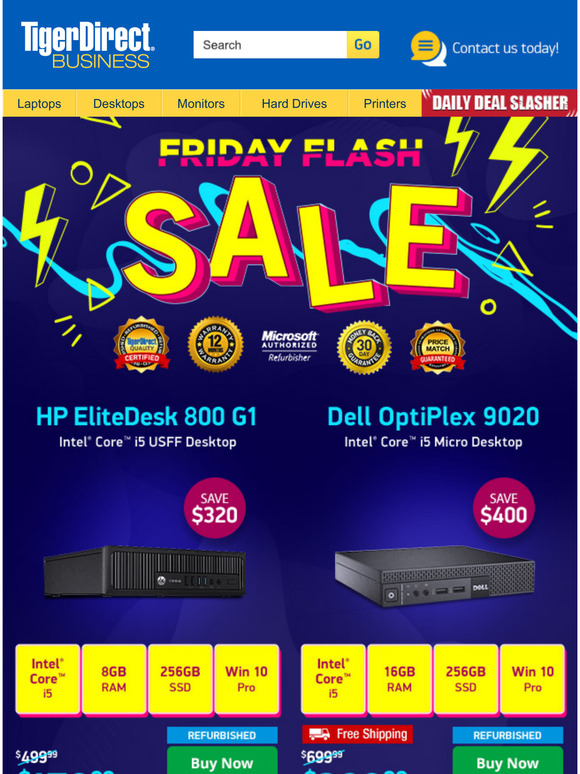 TigerDirect: Offers Just Got Hotter! $399 HP i5 Laptop | Milled