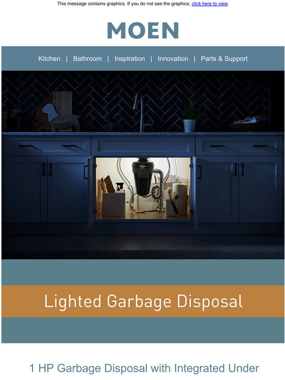 Moen: Light up the space under your kitchen sink with our Lighted ...