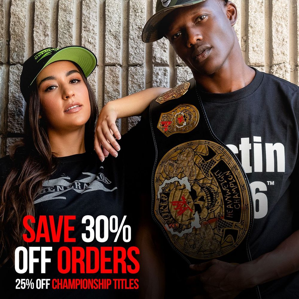 WWE: Ohhh Yeaaa! 30% Off Orders | Milled