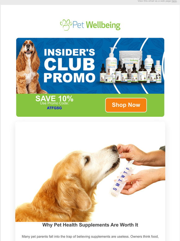 Pet Wellbeing: Why Pet Health Supplements Are Worth It | Milled