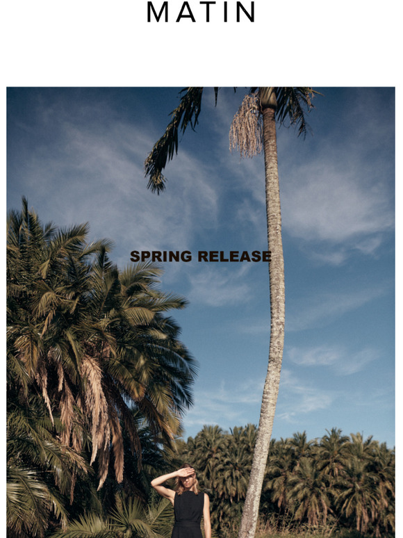 Matin Studio: new in: spring release | Milled