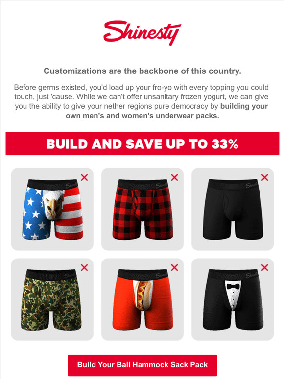 Shinesty: we're challenging you to a pack off... | Milled