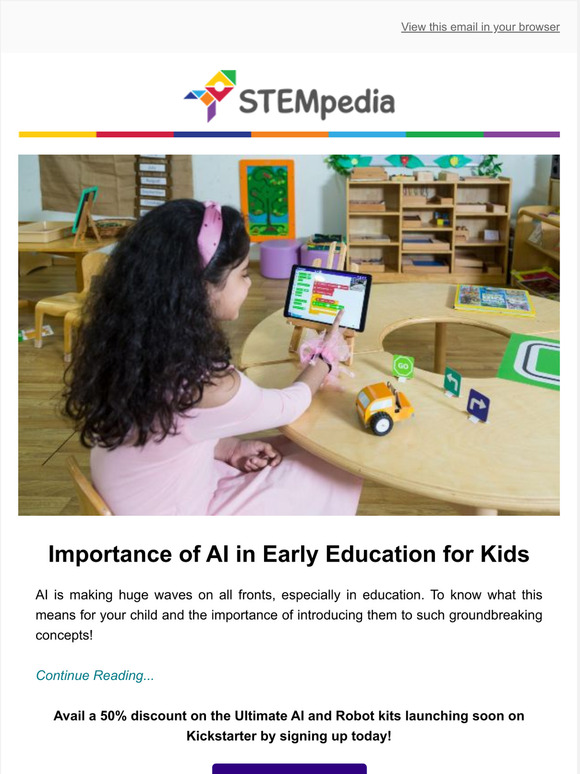 STEMpedia: Importance of AI in Early Education for Kids | Milled