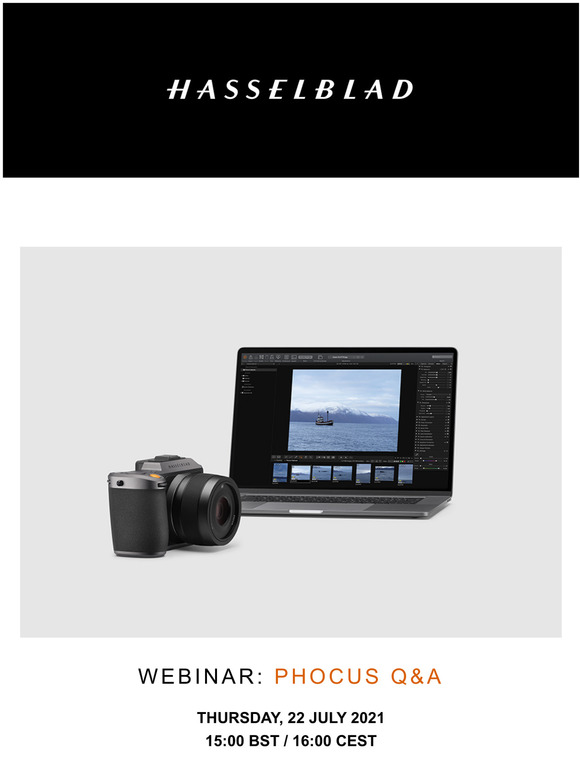 Hasselblad: Webinar: Join our Phocus Q&A | Milled