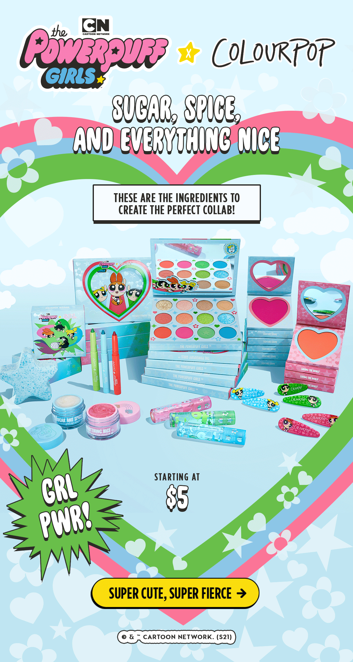ColourPop: Powerpuff Girls x ColourPop is HERE! | Milled