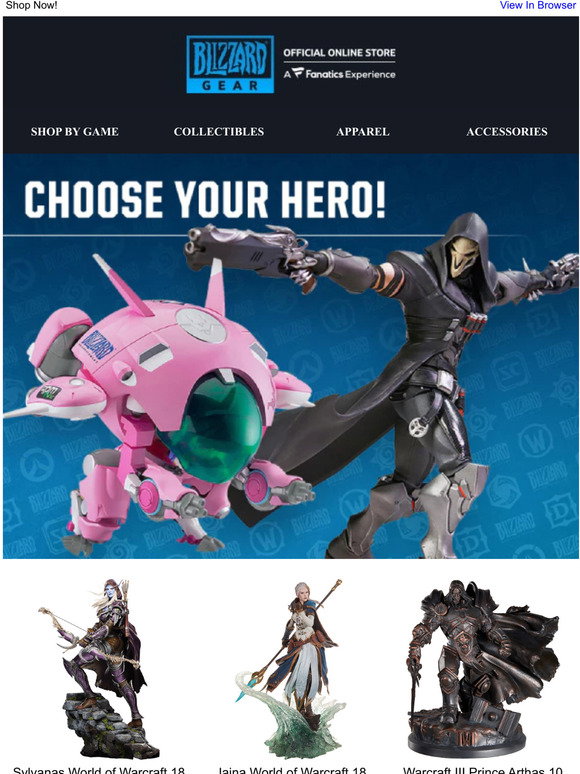 Blizzard: Picked Just For You! Top Selling Collectibles | Milled